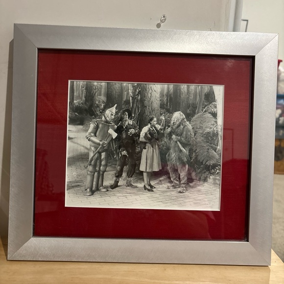 Art | Framed And Matted Black And White Wizard Of Oz Print | Poshmark